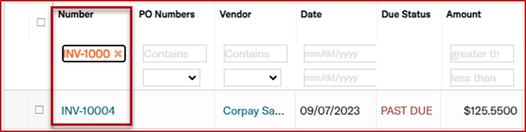 How to Search for an Invoice in Corpay Complete – Corpay