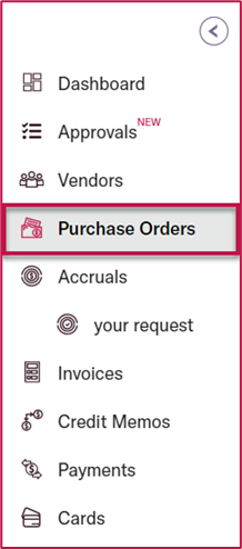 Saving and Viewing a Draft Purchase Order – Corpay