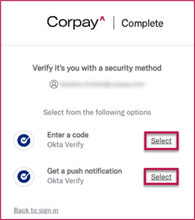 Accessing Corpay Complete Web – Corpay