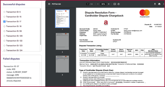 Disputes Process – Corpay