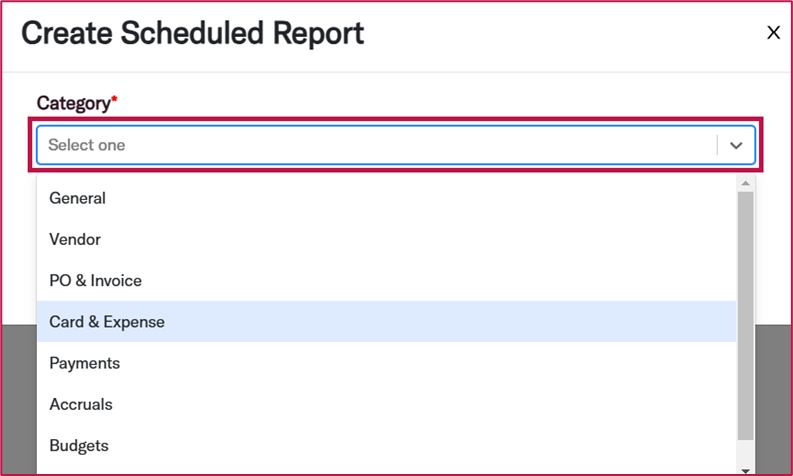 Scheduling a Recurring Report – Corpay