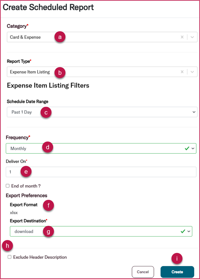 Scheduling a Recurring Report – Corpay